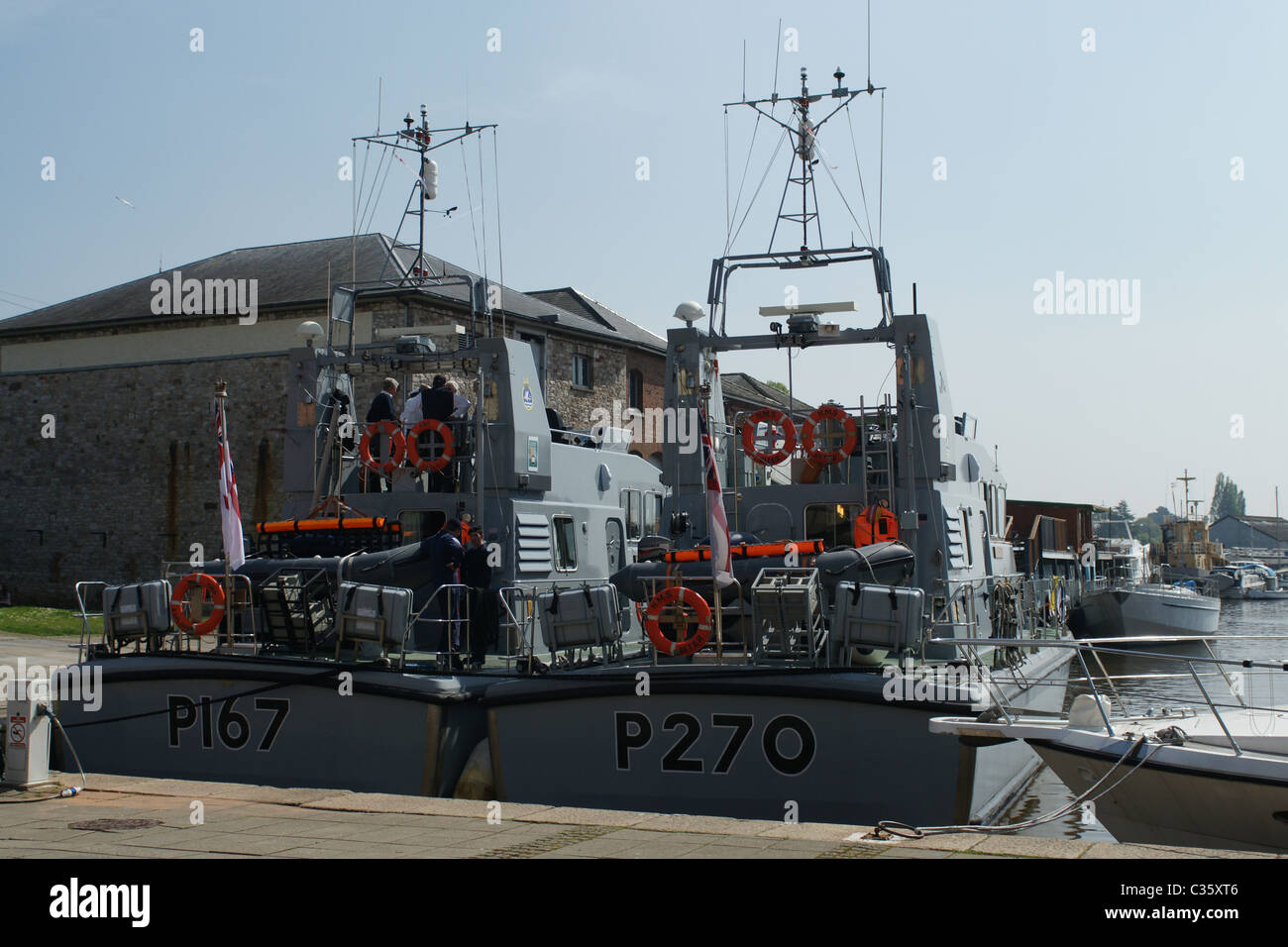 Sea Cadet Training Boats Stock Photo - Alamy