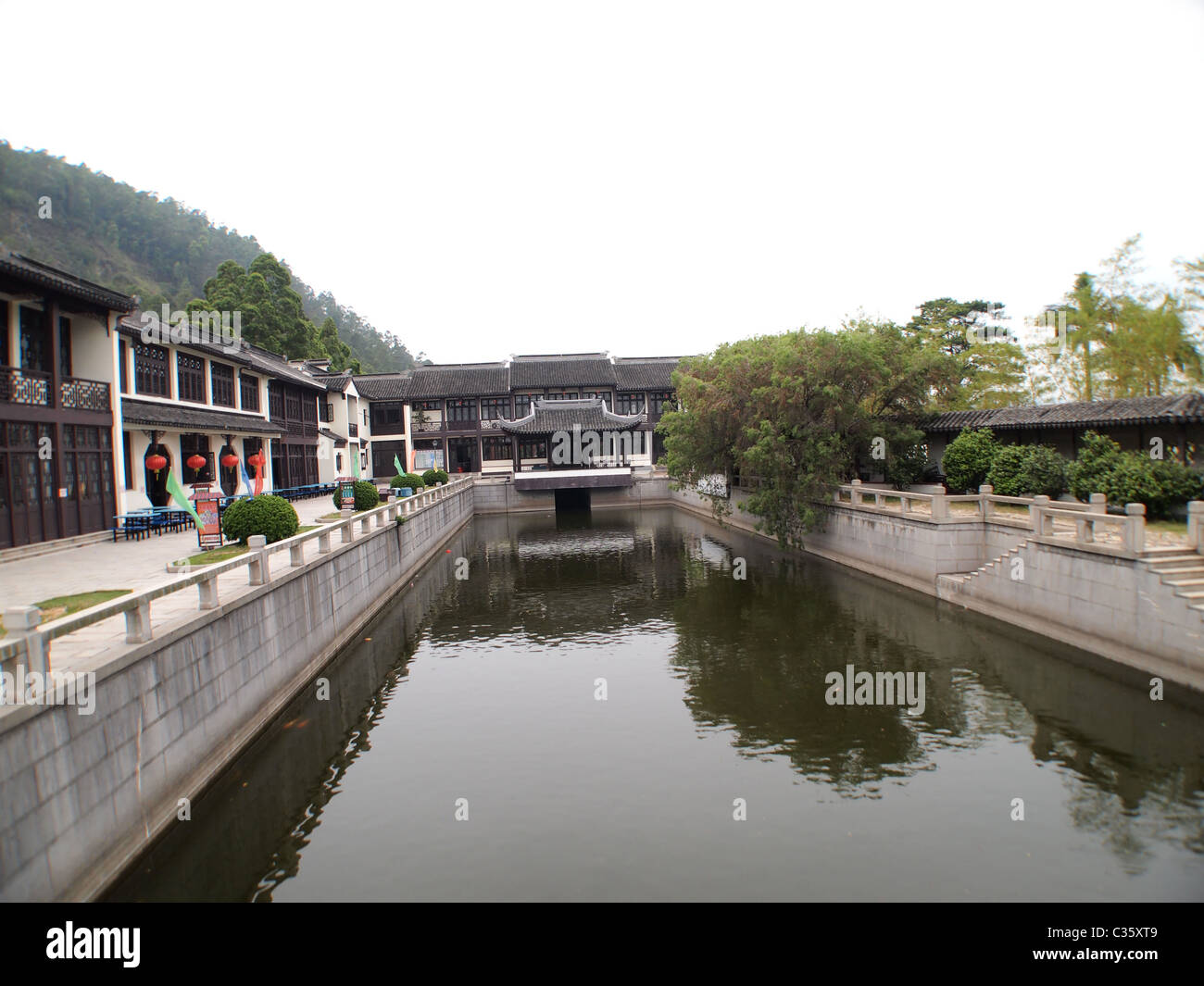 Traditional Chinese Architecture, Qingyuan, Guangdong, China Stock ...