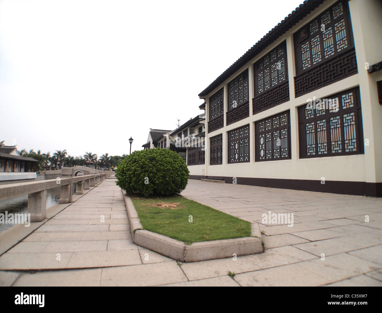 Traditional Chinese Architecture, Qingyuan, Guangdong, China Stock ...