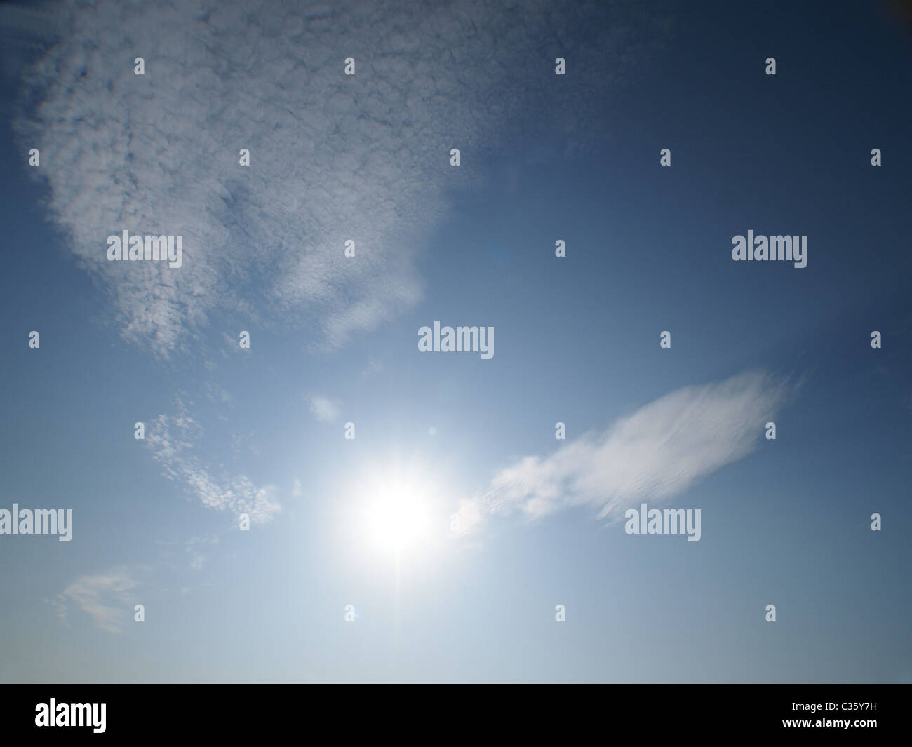 Sunset Beautiful Sun Stock Photo - Alamy