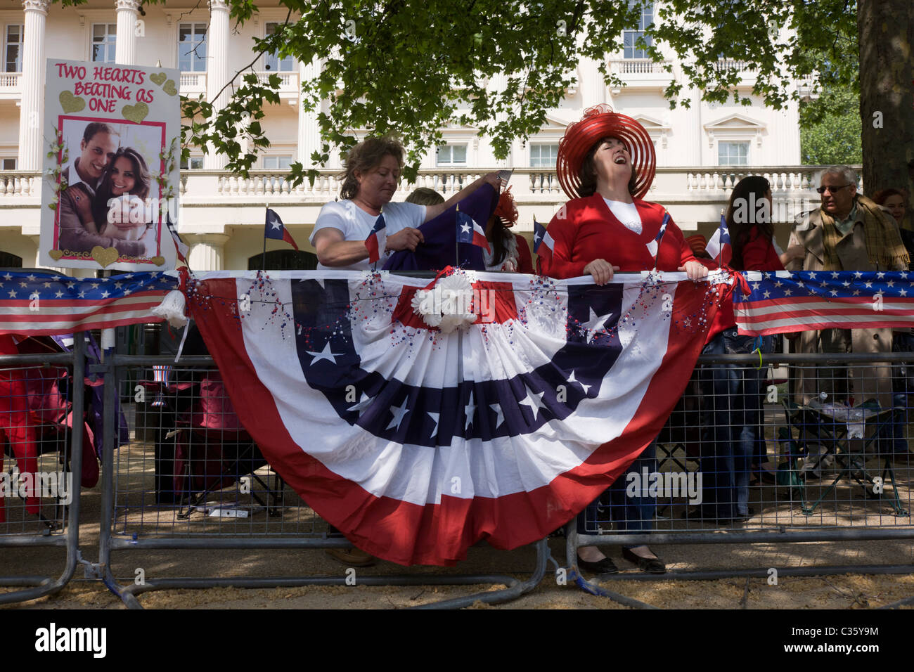 American royal fan hi-res stock photography and images - Alamy