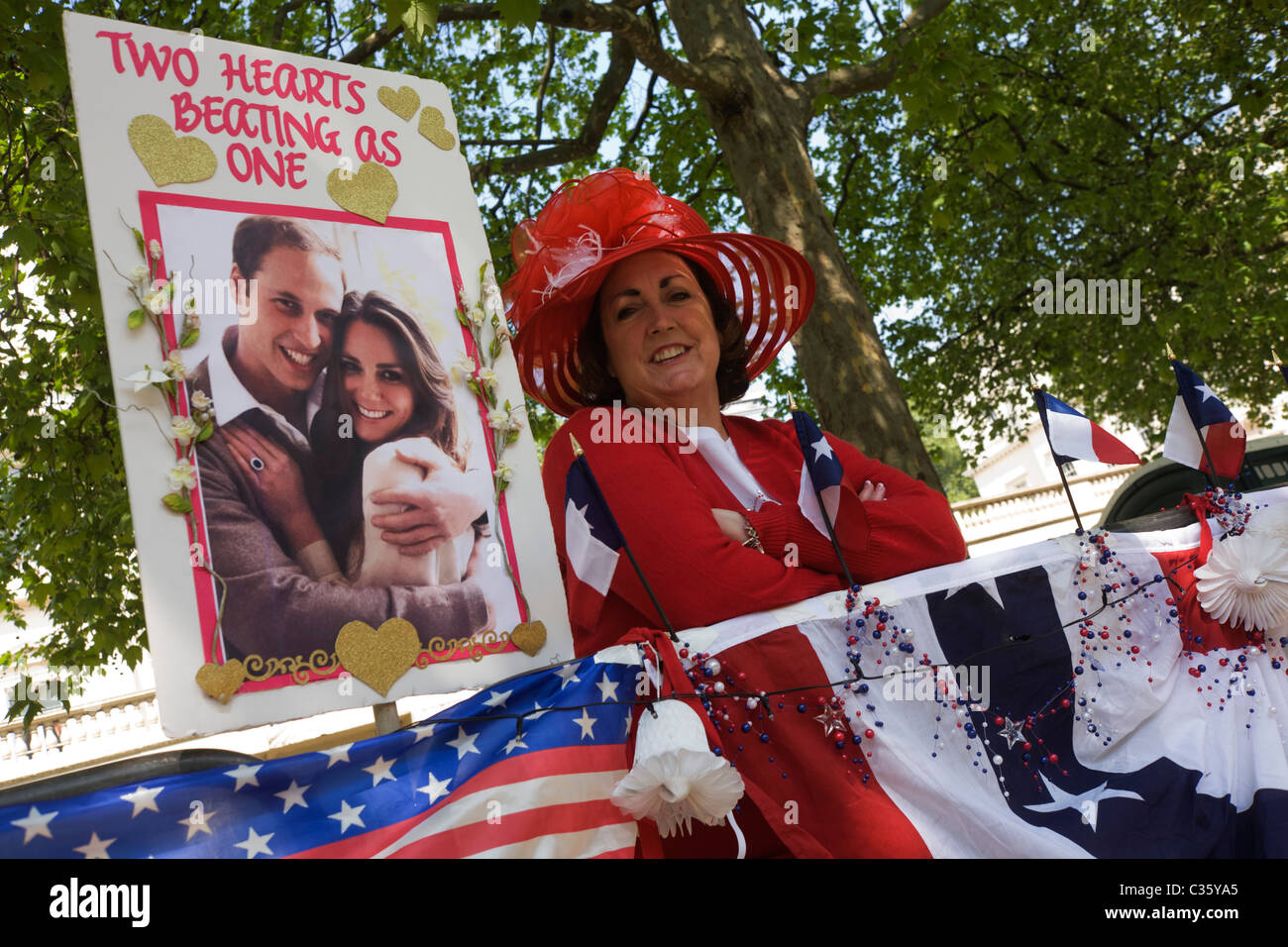 American royal fan hi-res stock photography and images - Alamy
