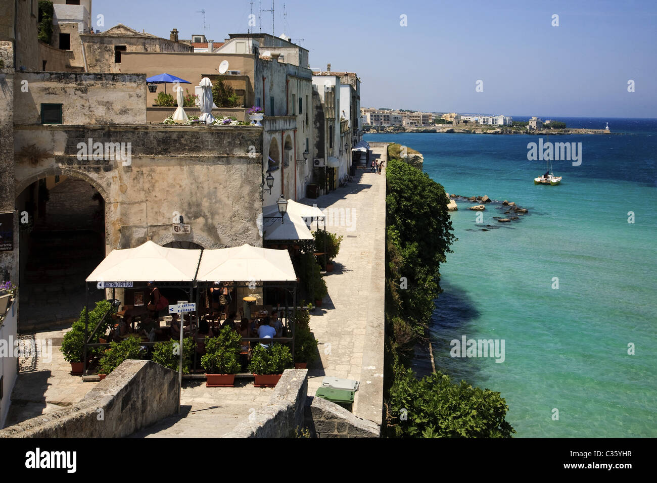 Bastione dei Pelasgi, Otranto, Salento, Apulia, Italy Stock Photo - Alamy