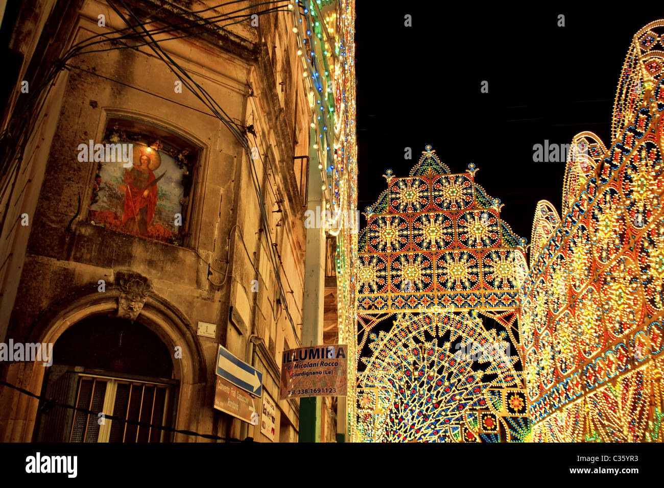 Santa Domenica feast, Scorrano, Salento, Apulia, Italy Stock Photo - Alamy