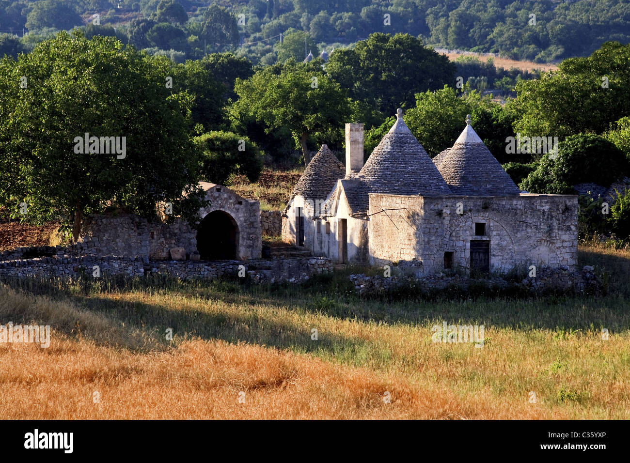 Trulli, Itria Valley, Apulia, Italy Stock Photo - Alamy