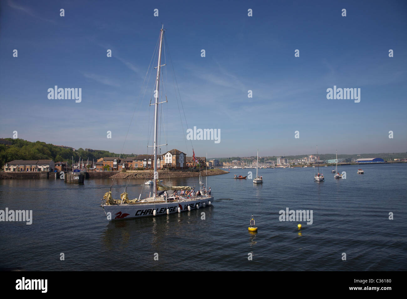 Cardiff tidal barrage hi-res stock photography and images - Alamy