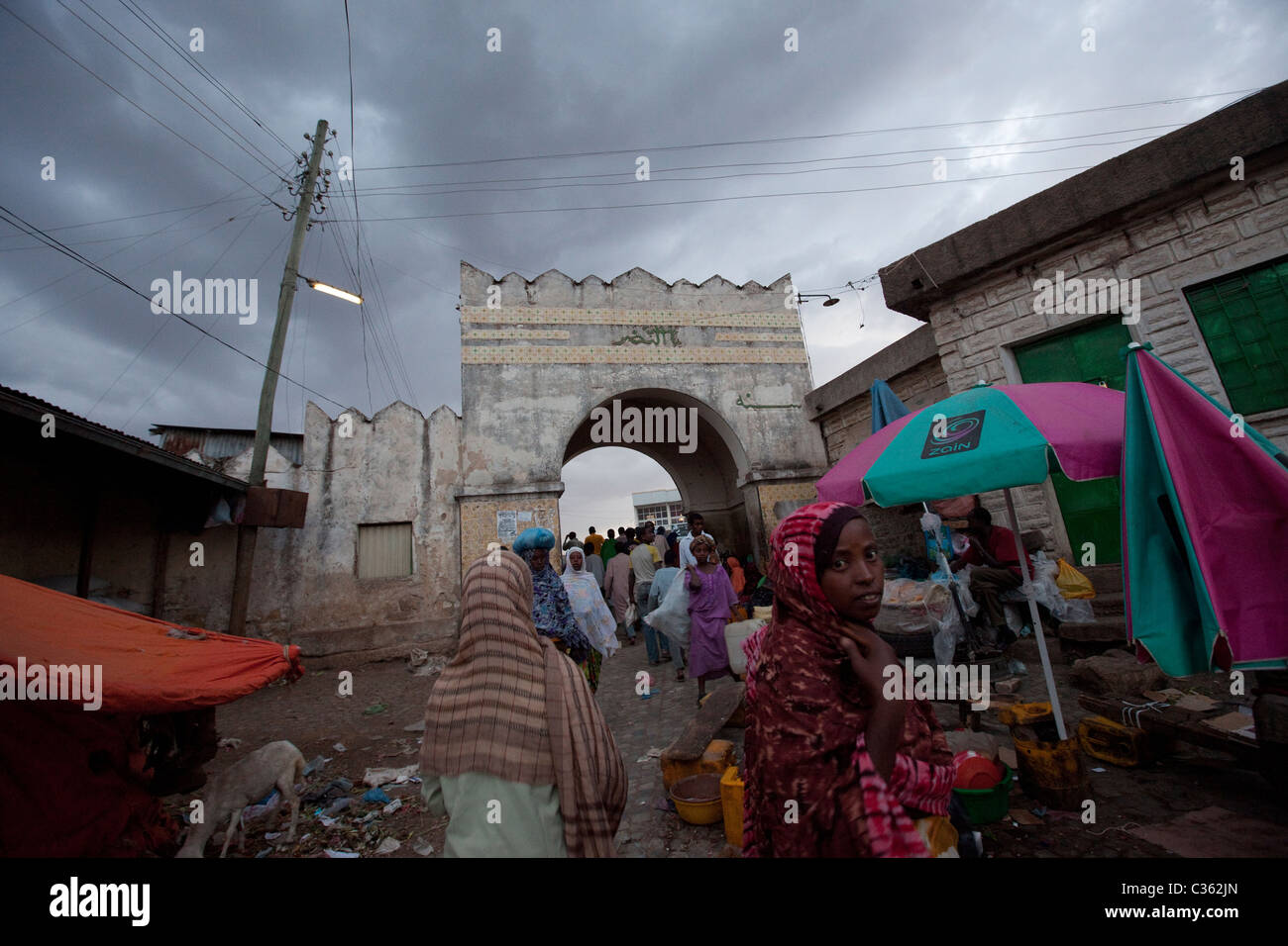 Ethiopia harar old town gate hi-res stock photography and images - Alamy