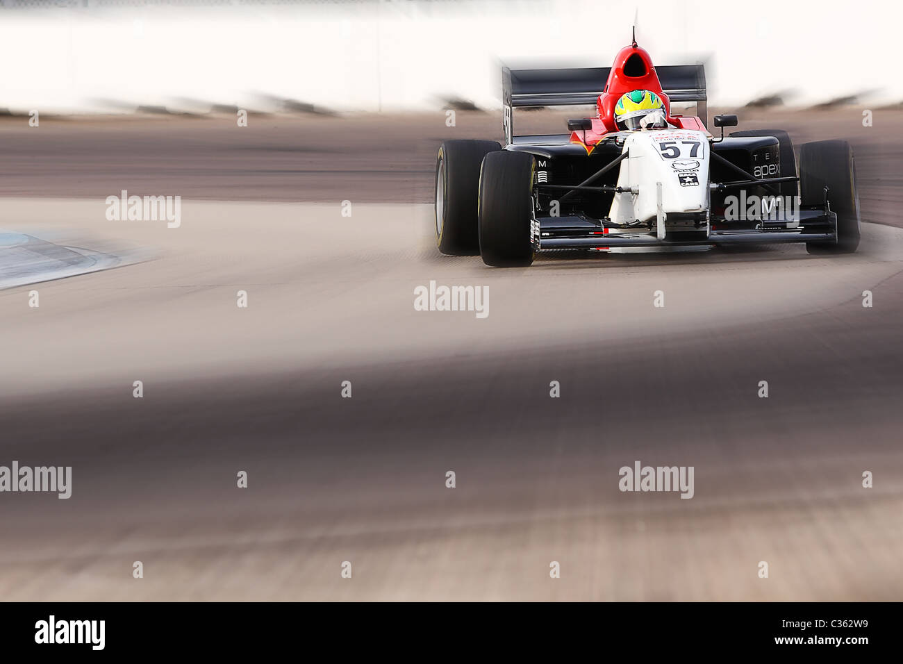 Open wheel race car hi-res stock photography and images - Alamy