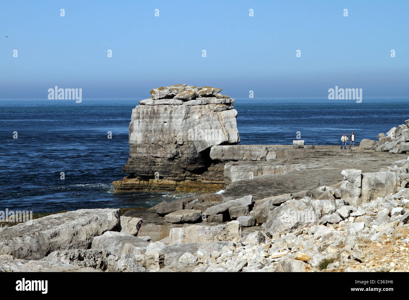 Pulpit Rock, Portland Bill, Dorset, England Stock Photo - Alamy