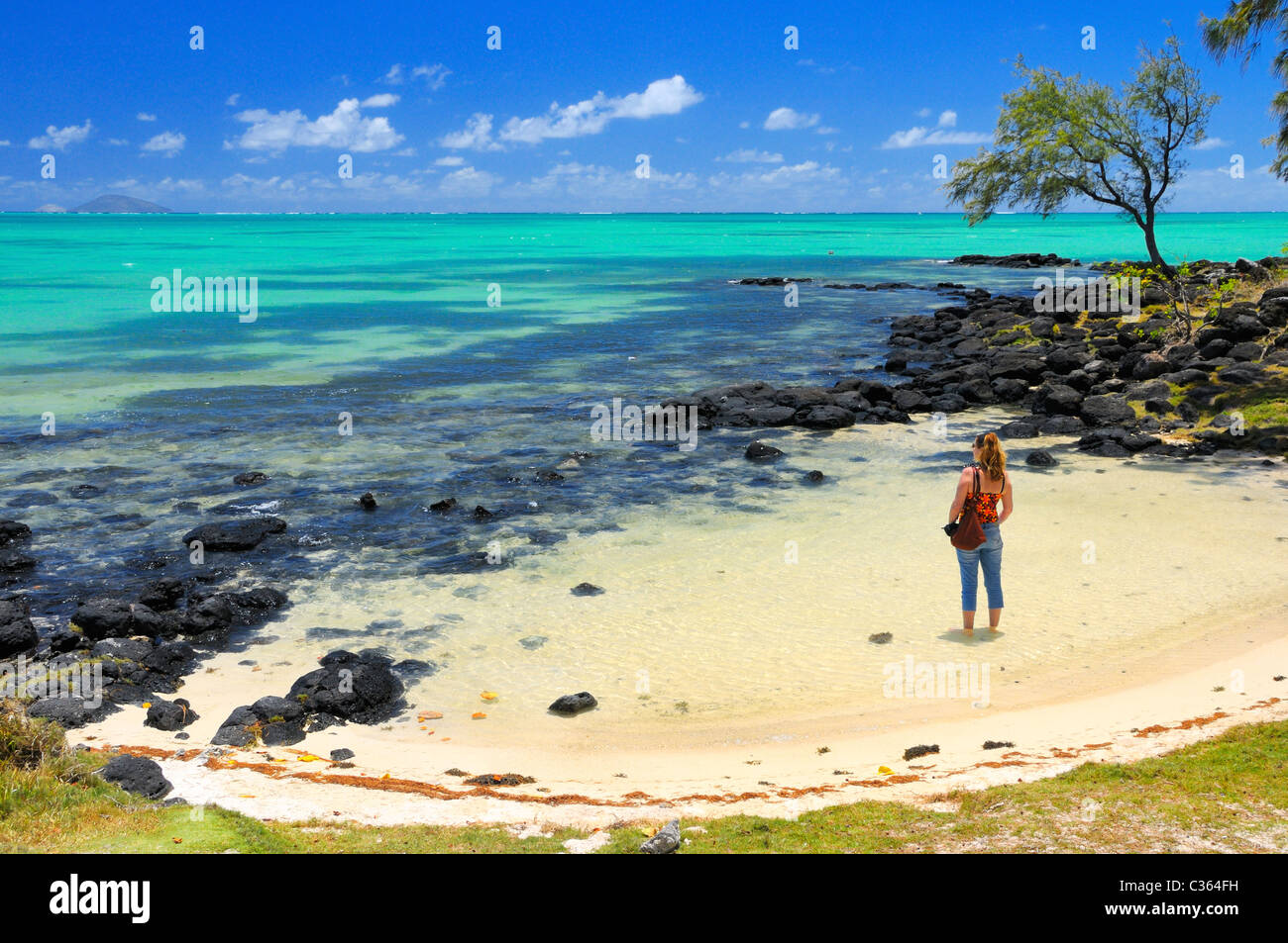 Anse la raie beach hi-res stock photography and images - Alamy