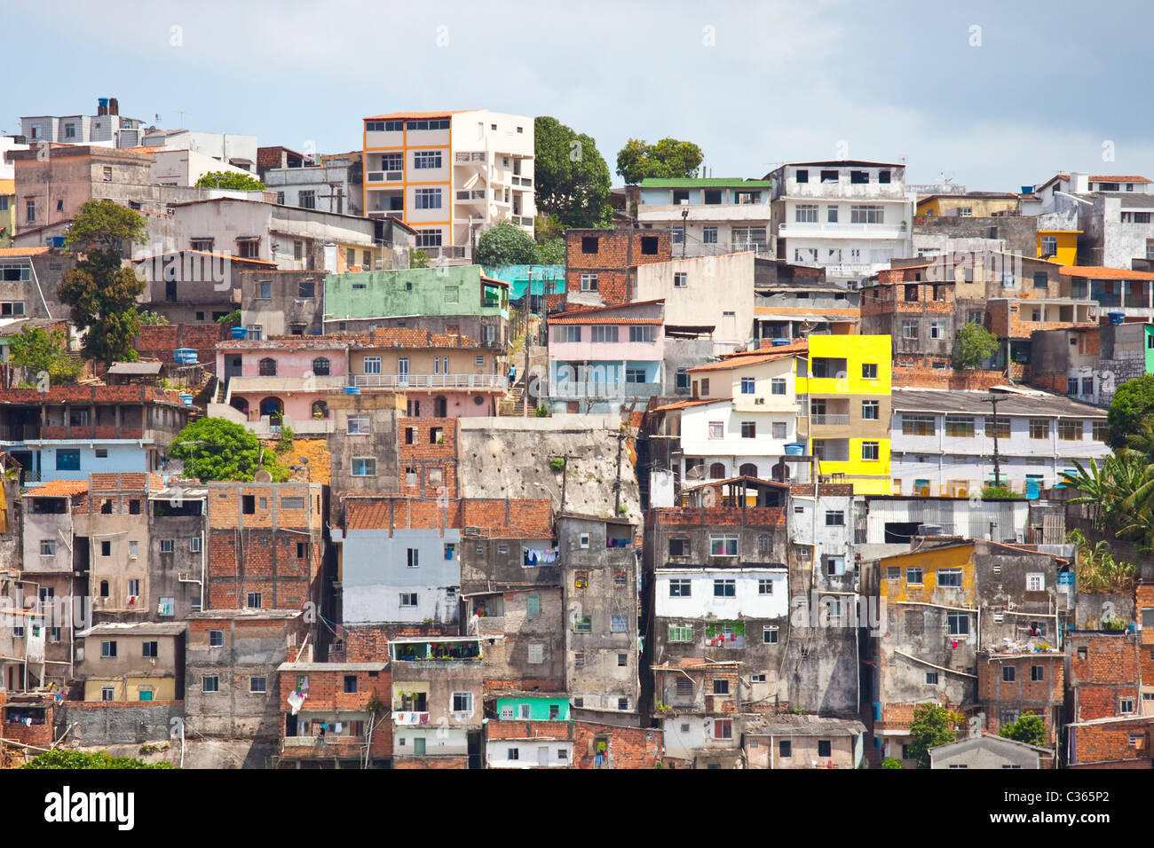 Favelas in Salvador, Brazil Stock Photo - Alamy