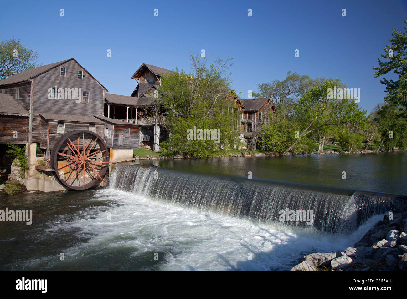 Historic Tennessee Grist Mill Stock Photo - Alamy