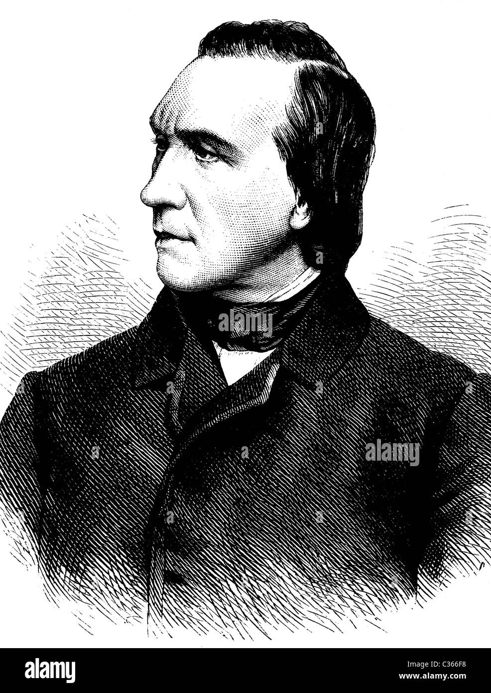 Robert Franz, 1815-1892, German composer and conductor, historical ...