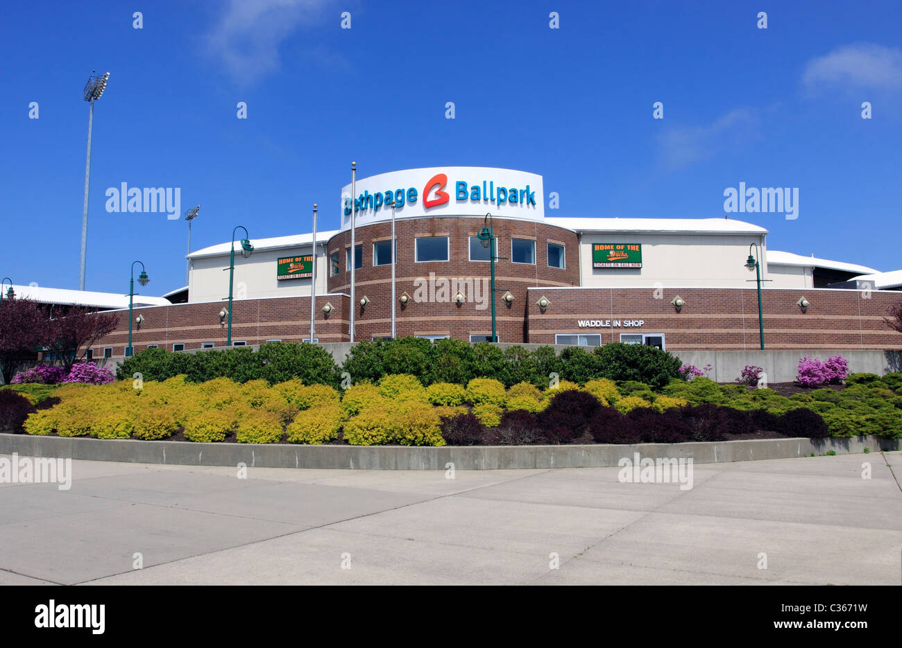 Bethpage Ballpark home of the Long Island Ducks minor league baseball ...
