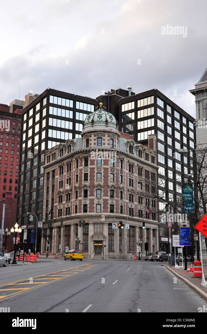Broadway street in Albany, NY Stock Photo - Alamy
