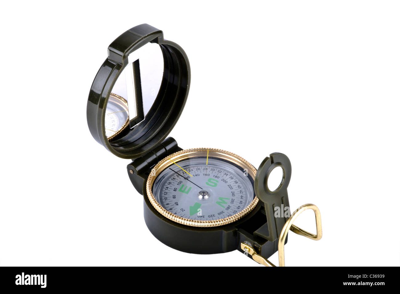 Map compass north south east west hi-res stock photography and images ...