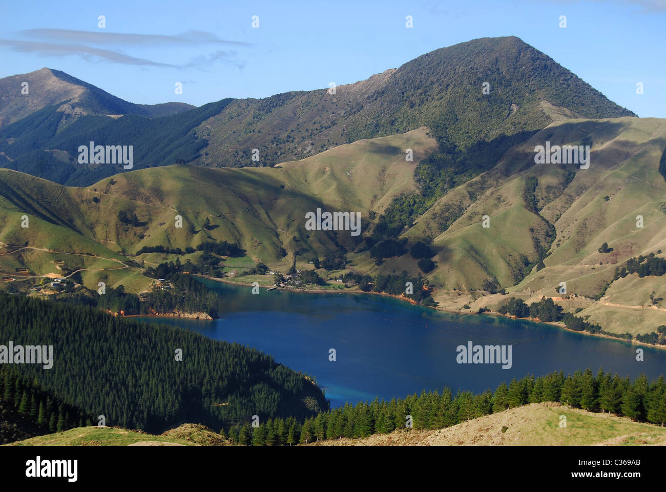 Tennyson Inlet New Zealand High Resolution Stock Photography and Images ...