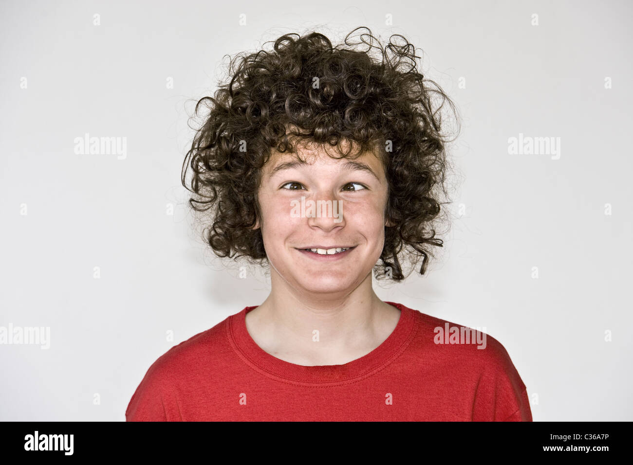 Boy strabismus hi-res stock photography and images - Alamy