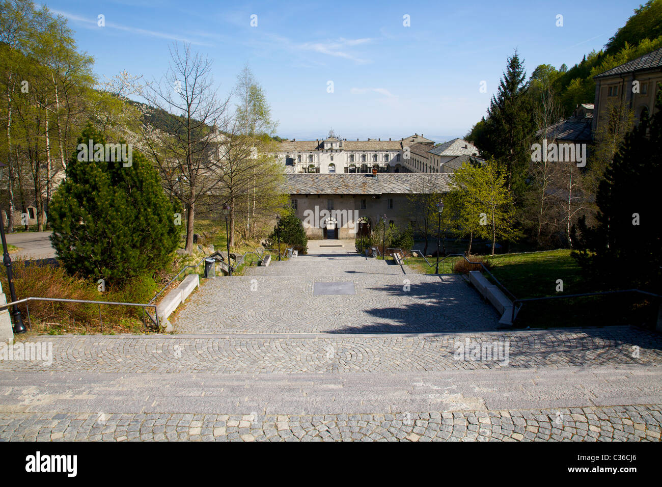 Sacred mount of oropa hi-res stock photography and images - Alamy