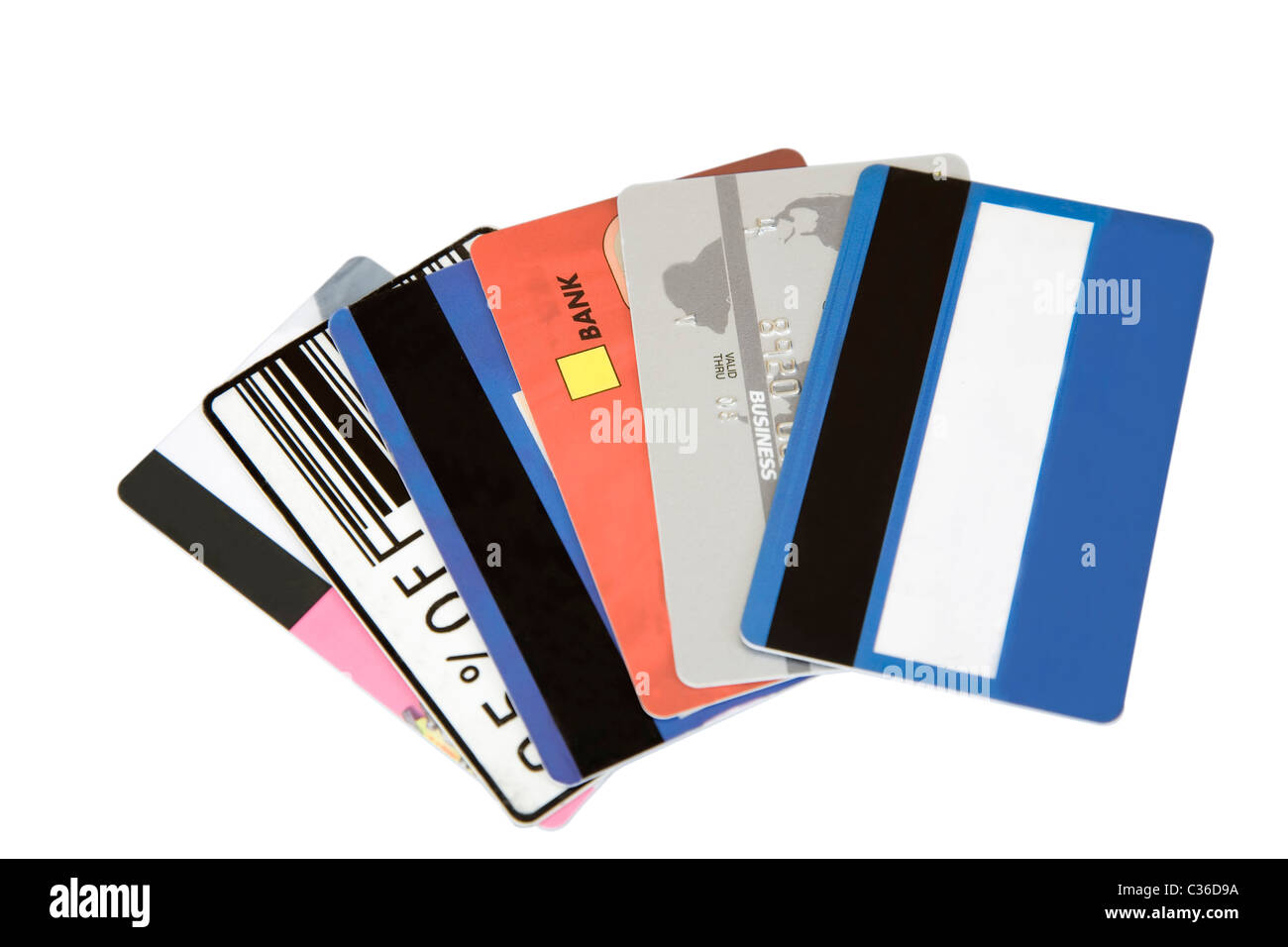 Close up credit card transaction Cut Out Stock Images & Pictures - Alamy