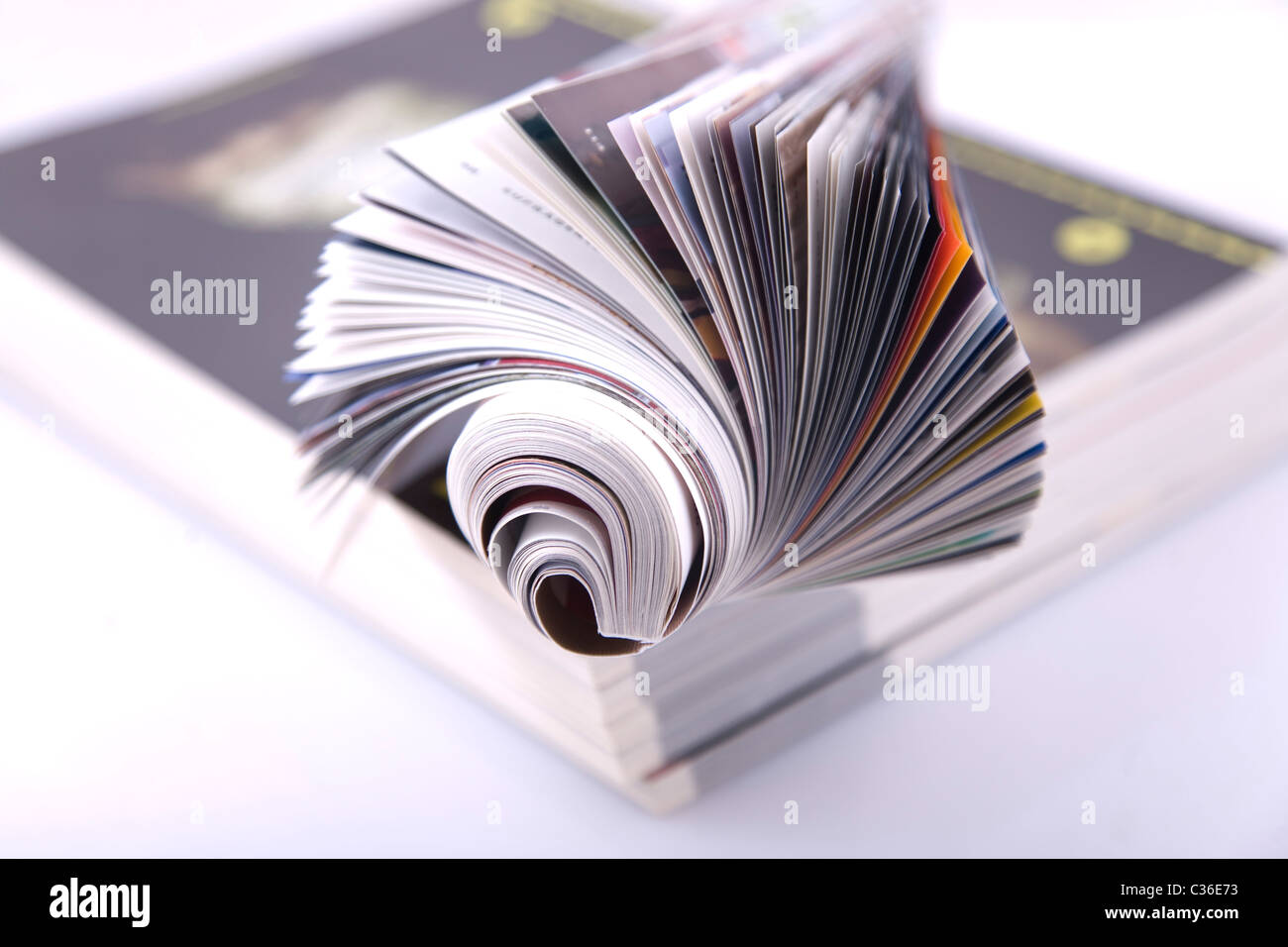 Magazine and edges hi-res stock photography and images - Alamy
