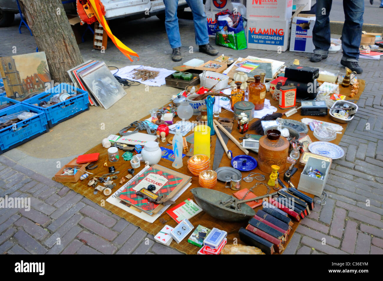 Amsterdam, Netherlands. Waterlooplein flea market Stock Photo - Alamy