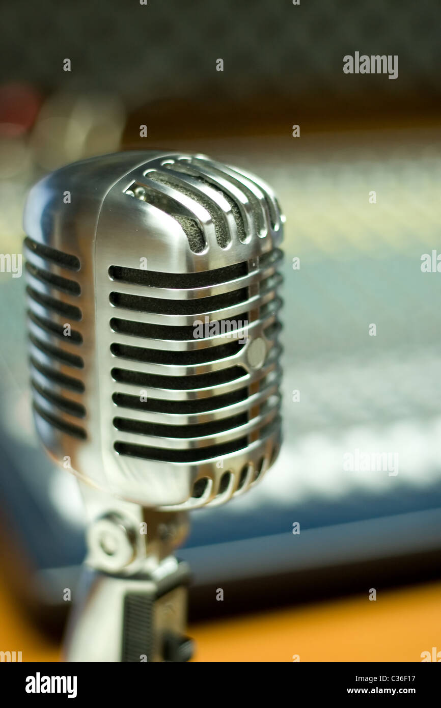 Old Ribbon Microphone