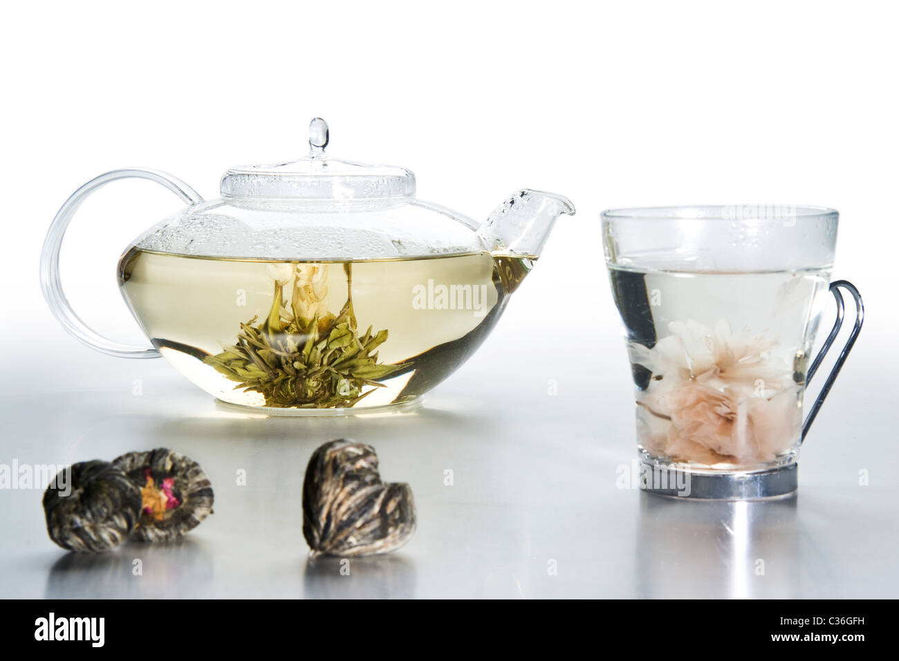 Chinese flowering teas hi-res stock photography and images - Alamy