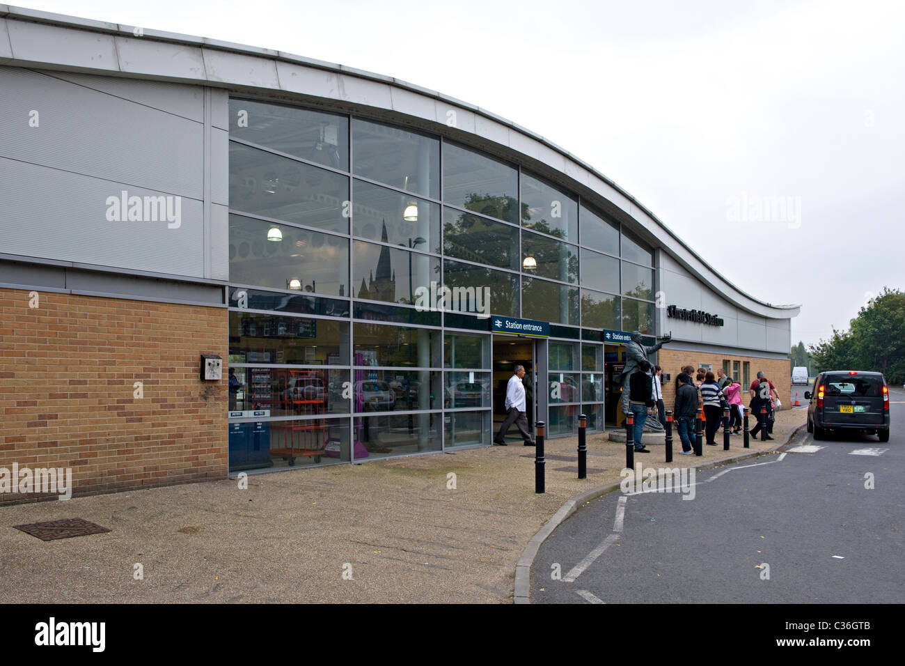 Chesterfield Railway Station, Chesterfield, Derbyshire, UK Stock Photo ...