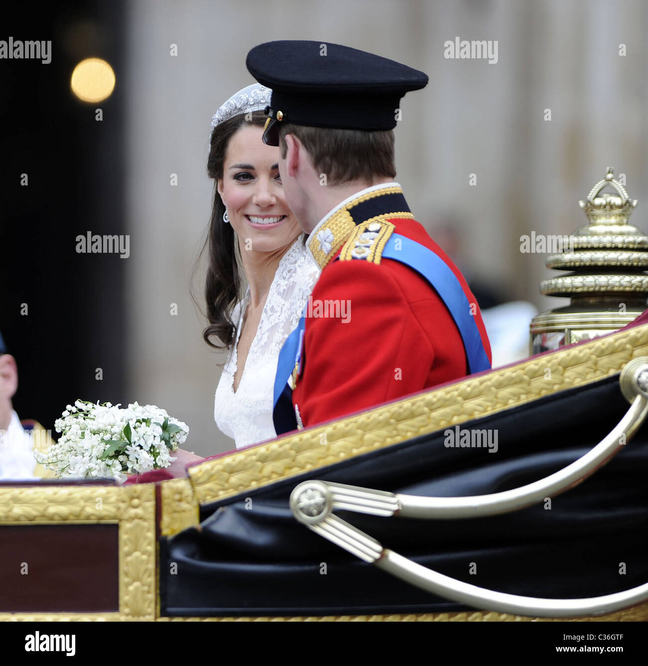 William and kate wedding reception hi-res stock photography and images ...