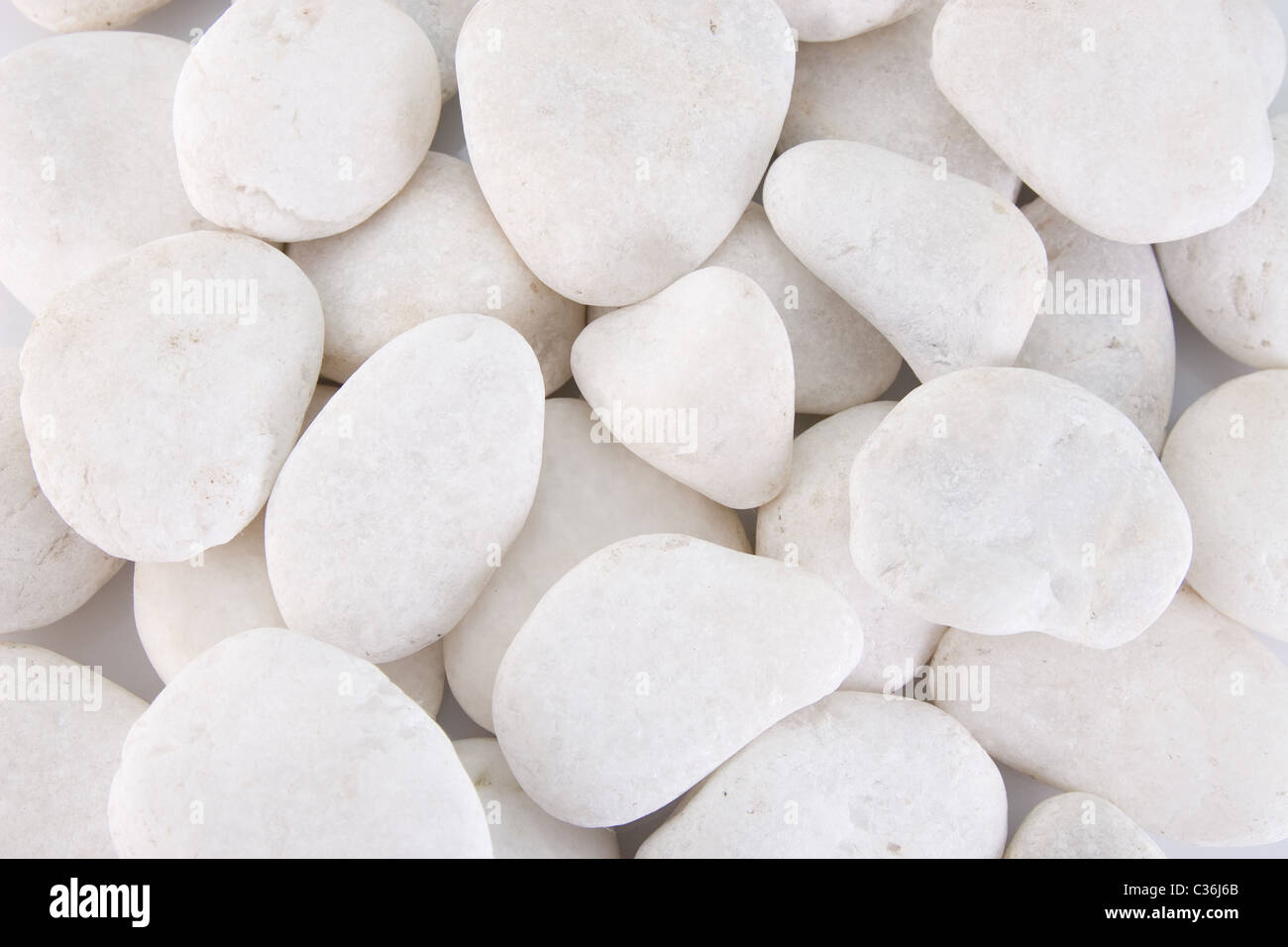 White pebbles or stones hi-res stock photography and images - Alamy