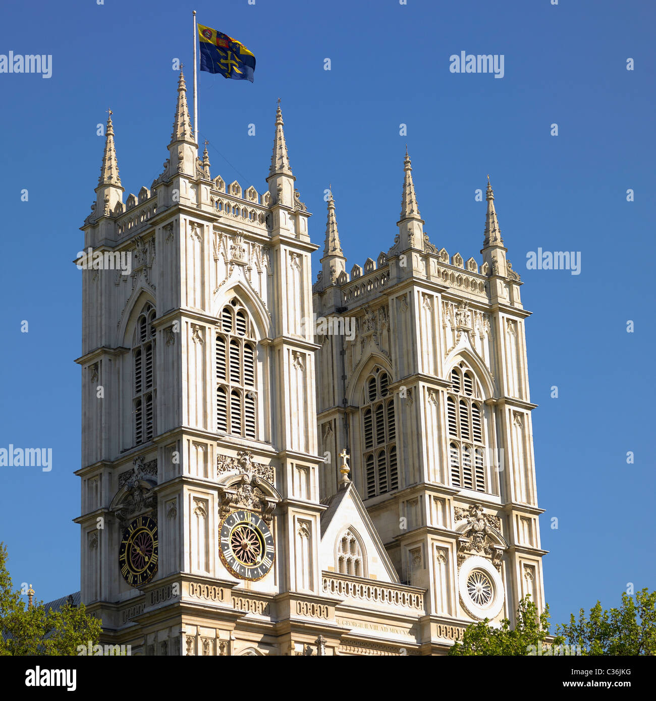 Westminster abbey flag hi-res stock photography and images - Alamy