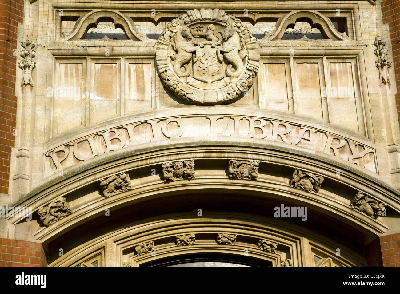 Public library sign hi-res stock photography and images - Alamy