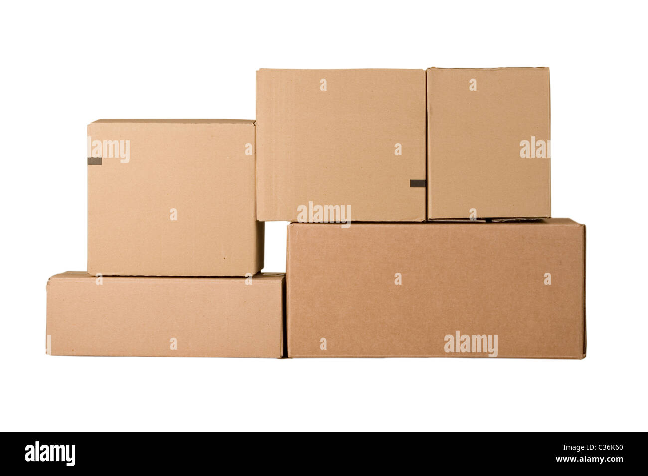 Cardboard storage boxes hi-res stock photography and images - Alamy