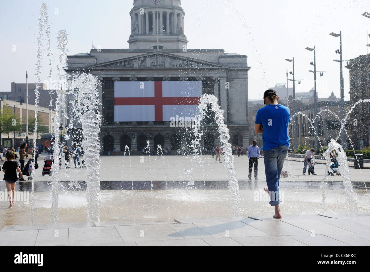 Fountains nottingham hi-res stock photography and images - Alamy