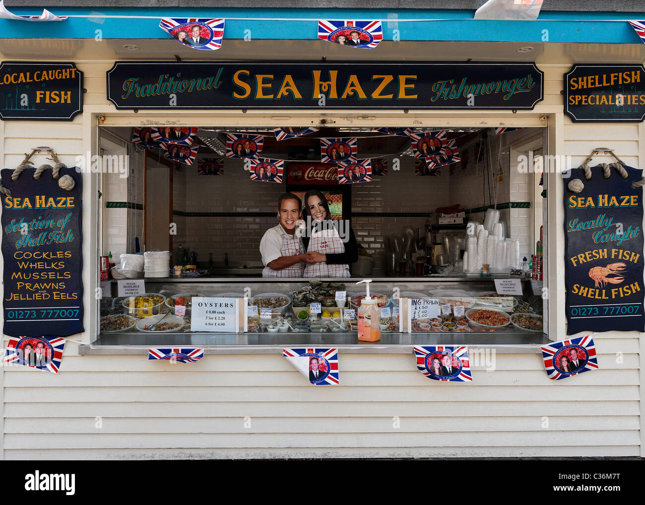 Shell on brighton beach hi-res stock photography and images - Alamy