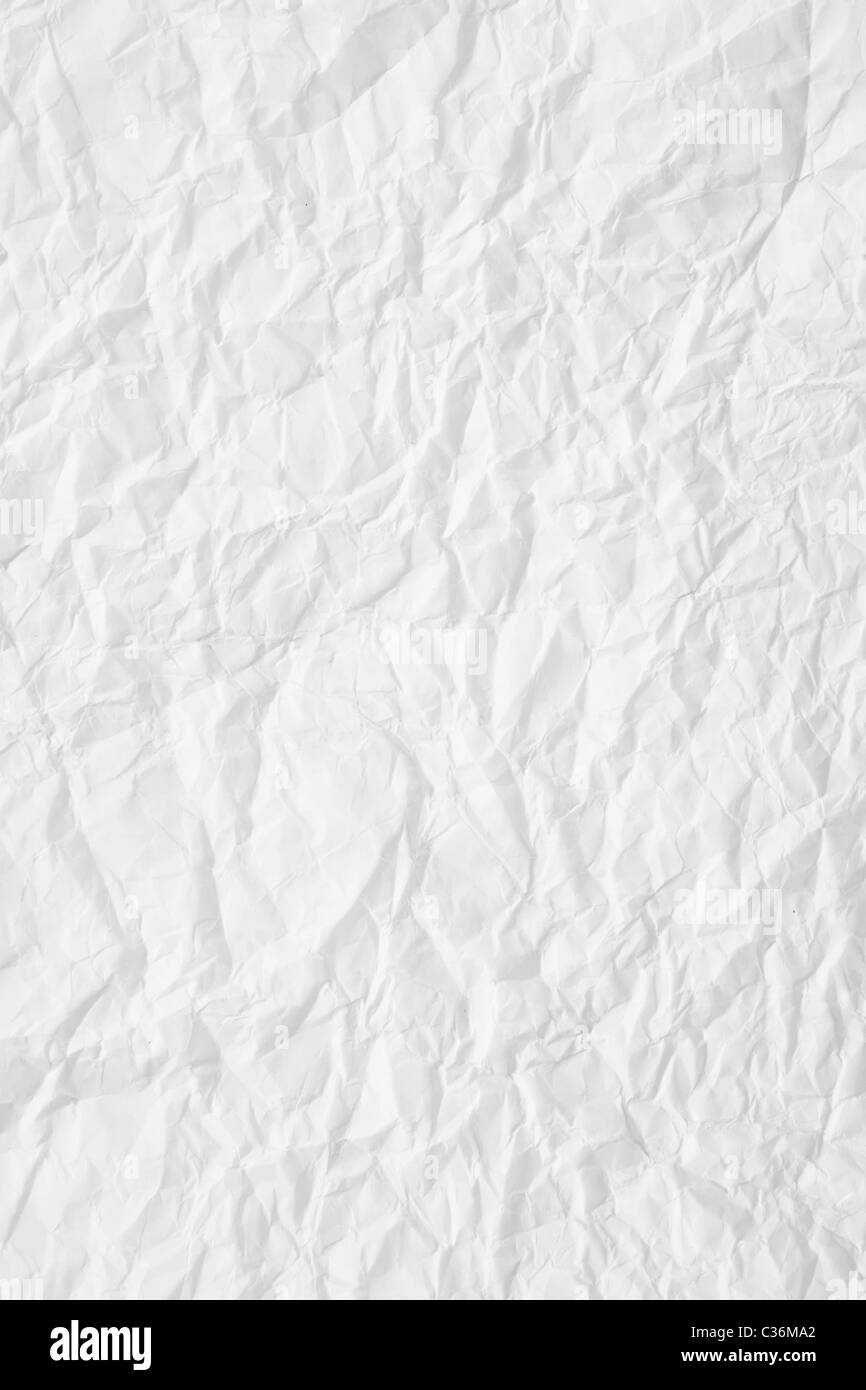Blank white crumpled poster Black and White Stock Photos & Images - Alamy