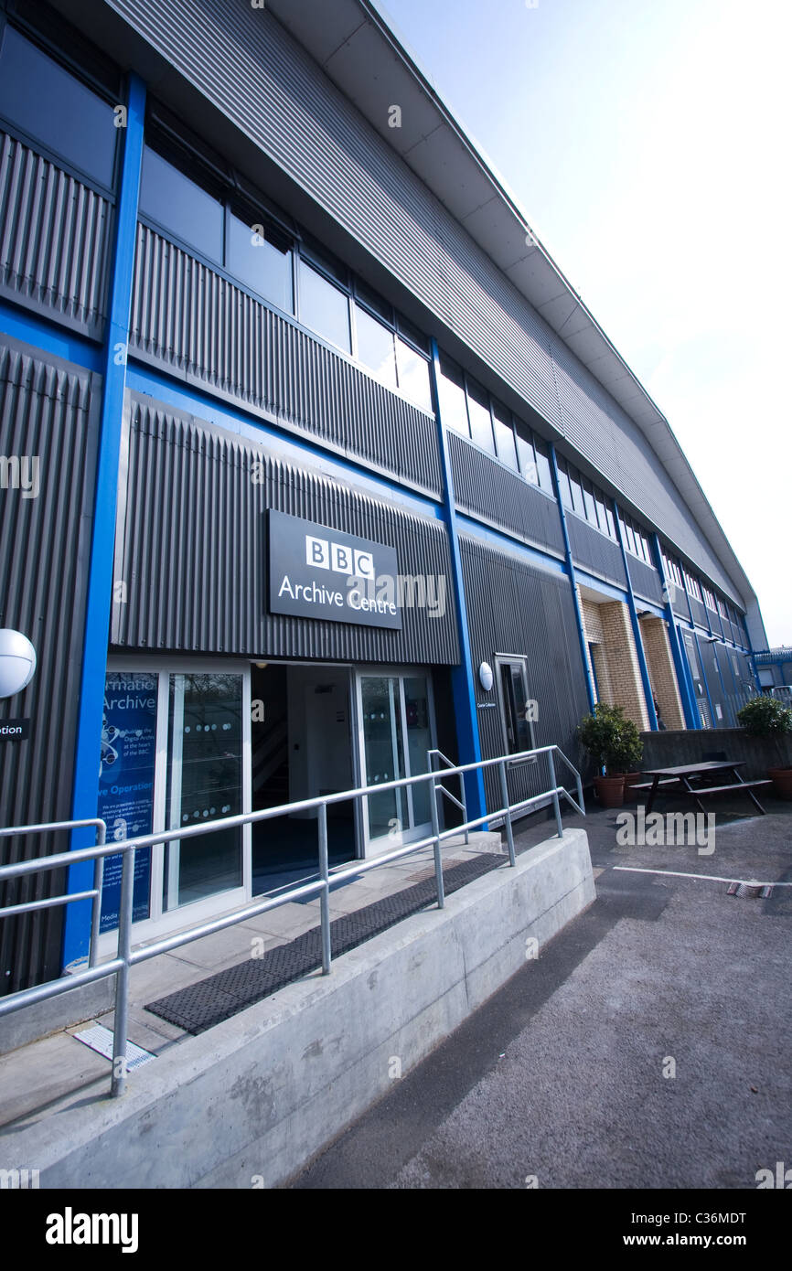 BBC Archive centre at Perivale Stock Photo - Alamy