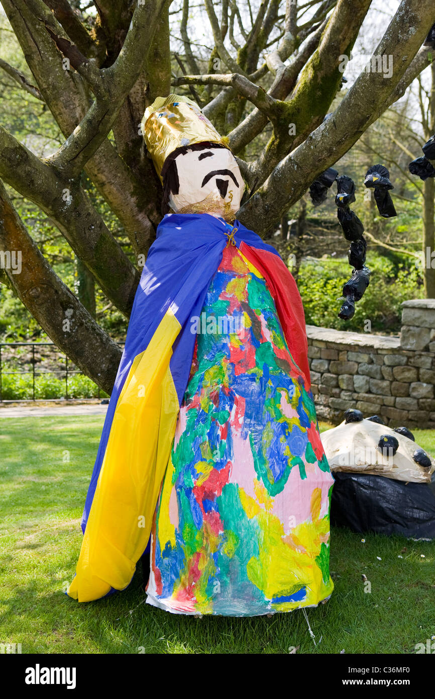 Scarecrows on Display at the Annual Wray Scarecrow Festival, Lancaster ...