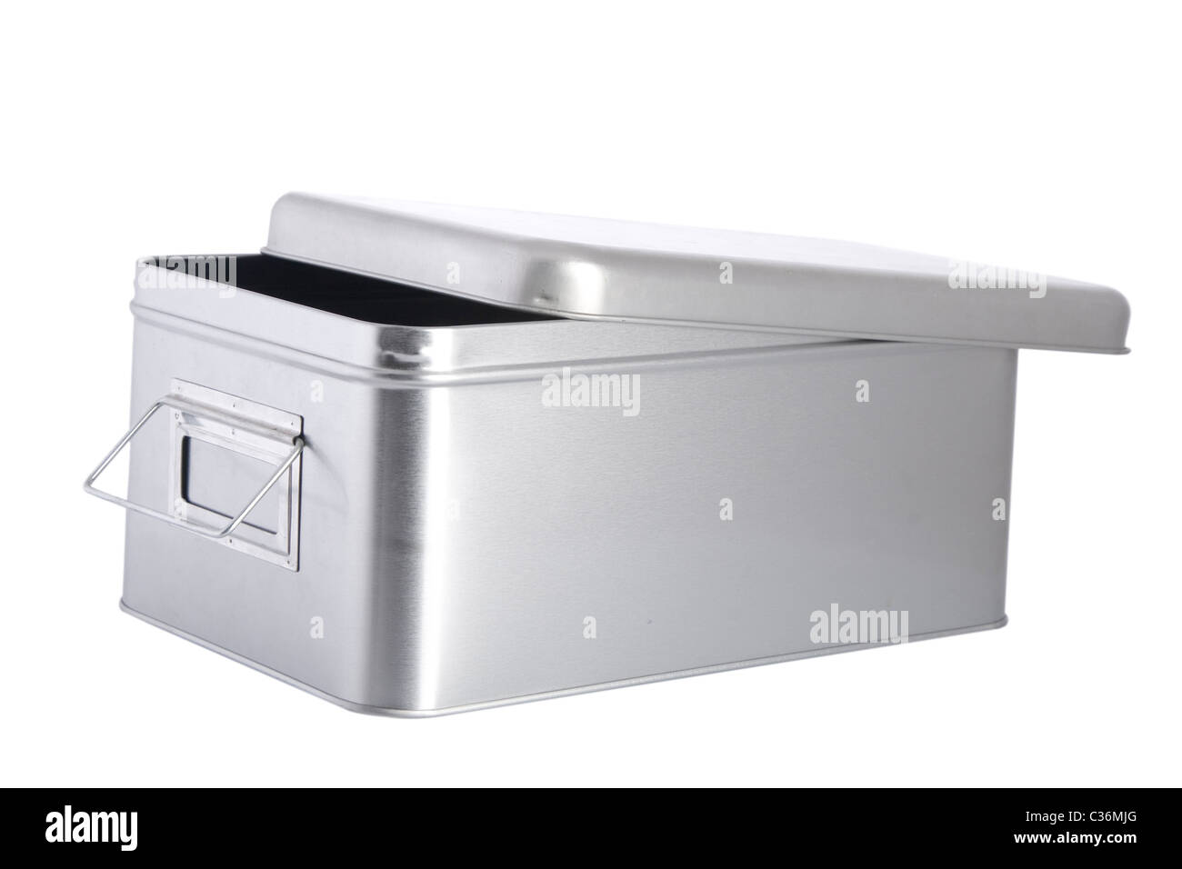 Retro silver box hi-res stock photography and images - Alamy