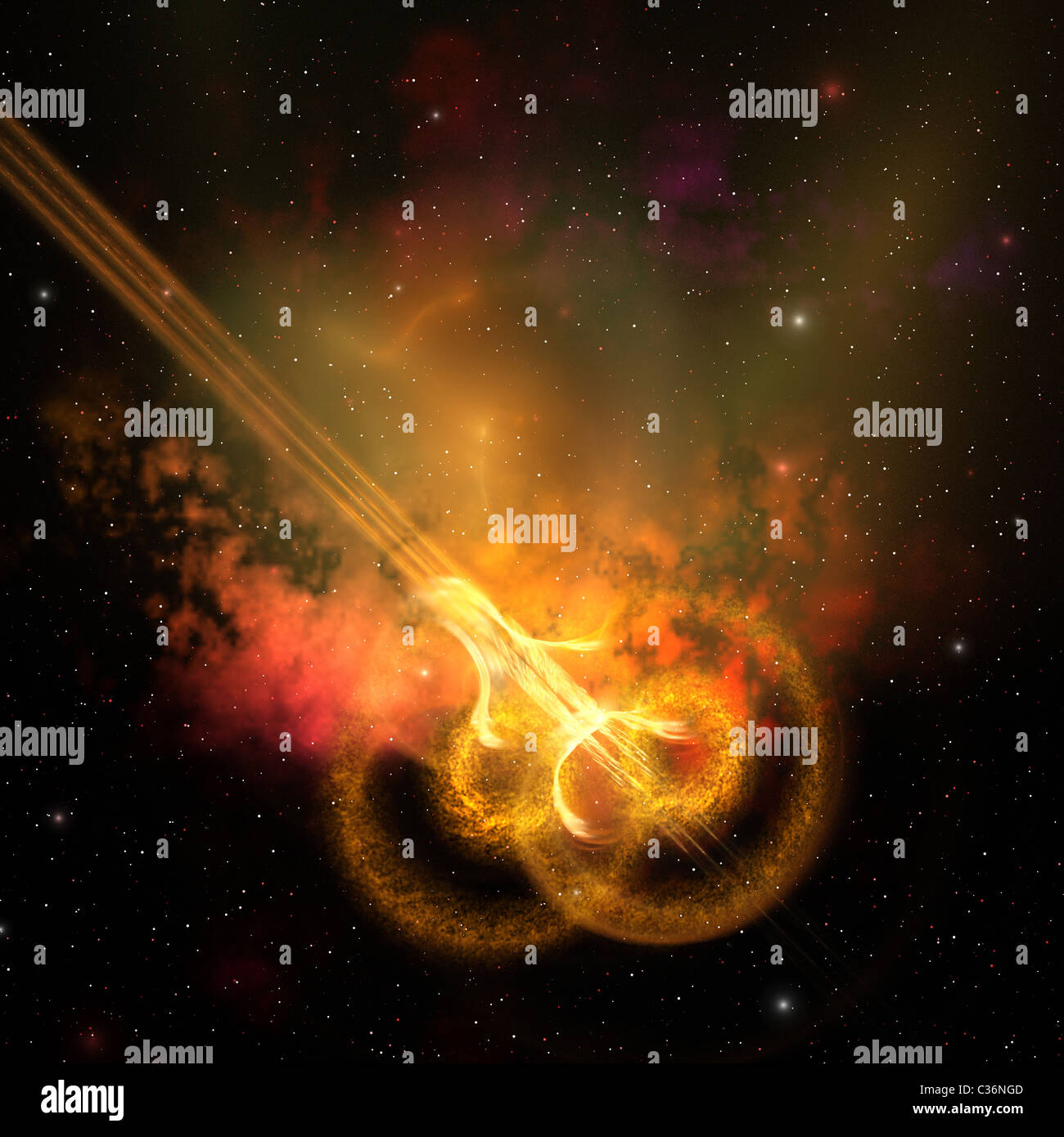 Solar system phenomenon hi-res stock photography and images - Alamy