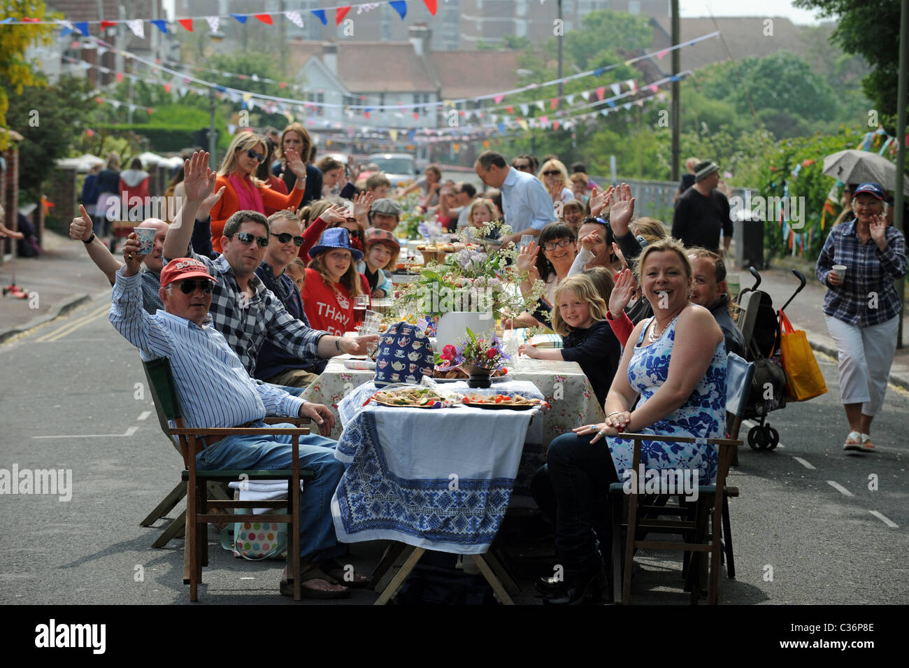 Brighton street parties hi-res stock photography and images - Alamy