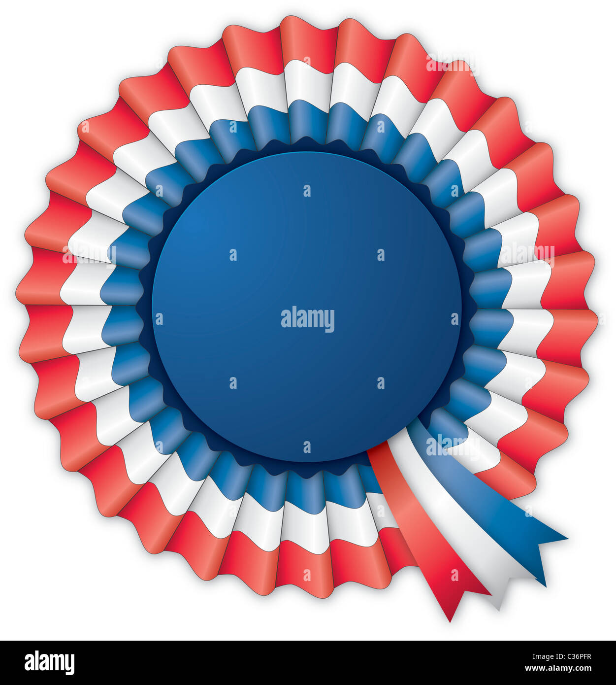 Red rosette blue rosette hi-res stock photography and images - Alamy