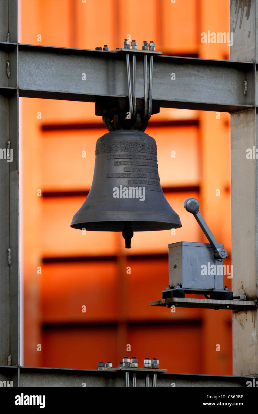 view of an industrial structure with iron pylons Stock Photo - Alamy