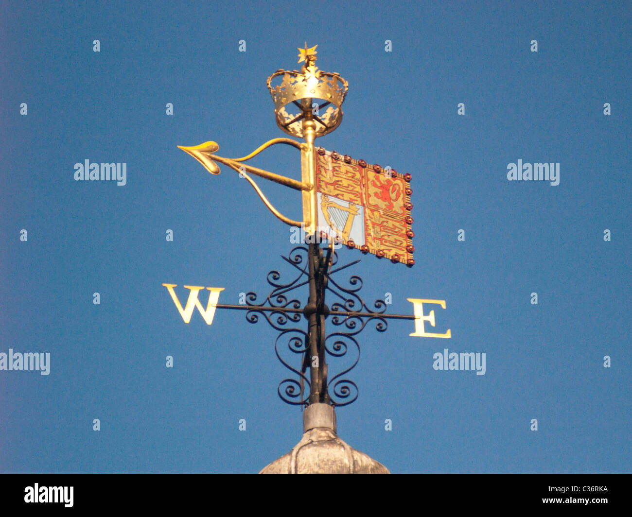 Weather vane on tower of london Stock Photo - Alamy
