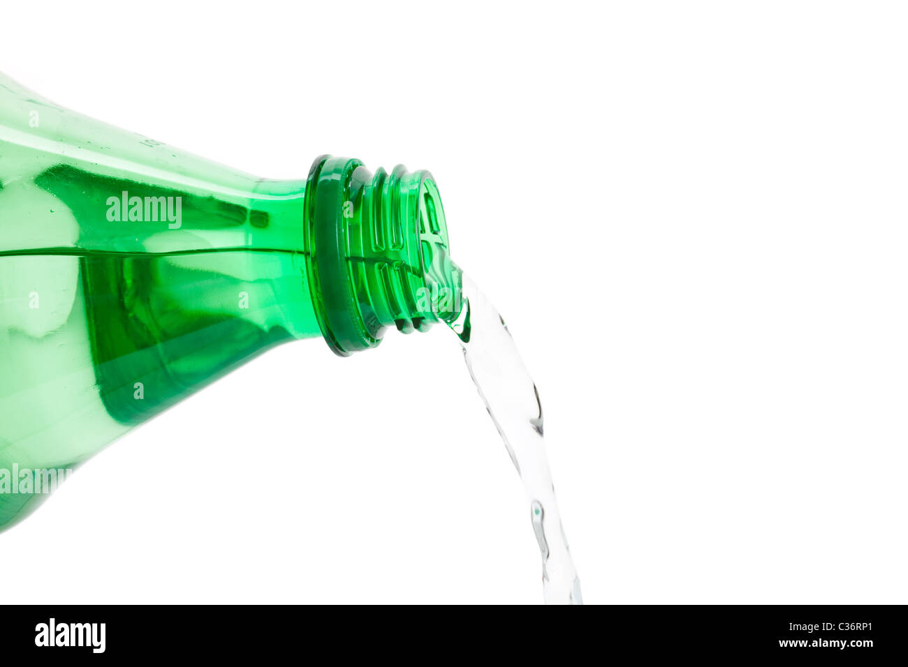 Water Pouring with white background Stock Photo - Alamy