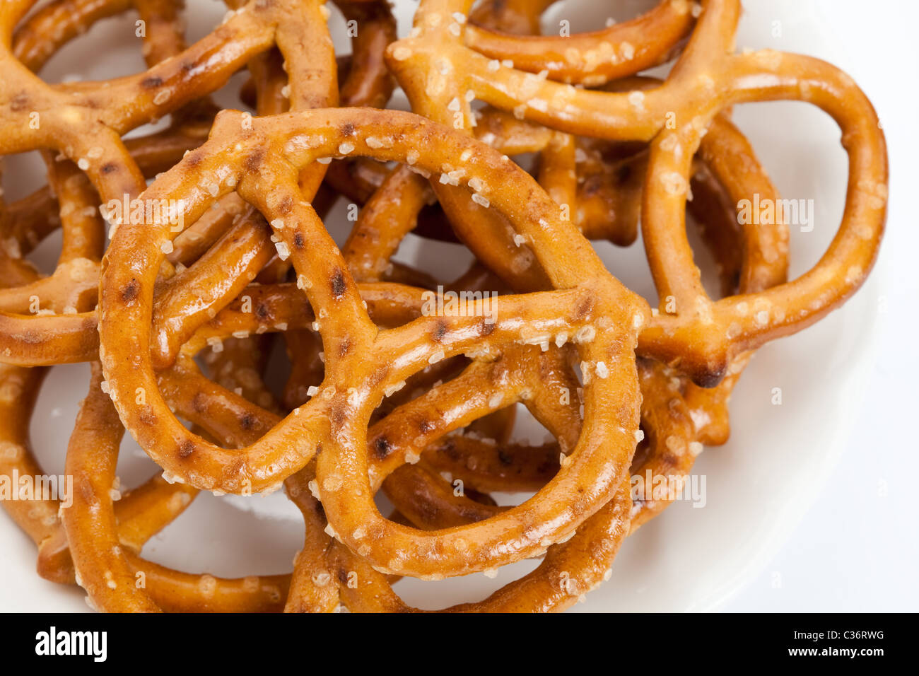 Pretzel With Salt High Resolution Stock Photography and Images - Alamy