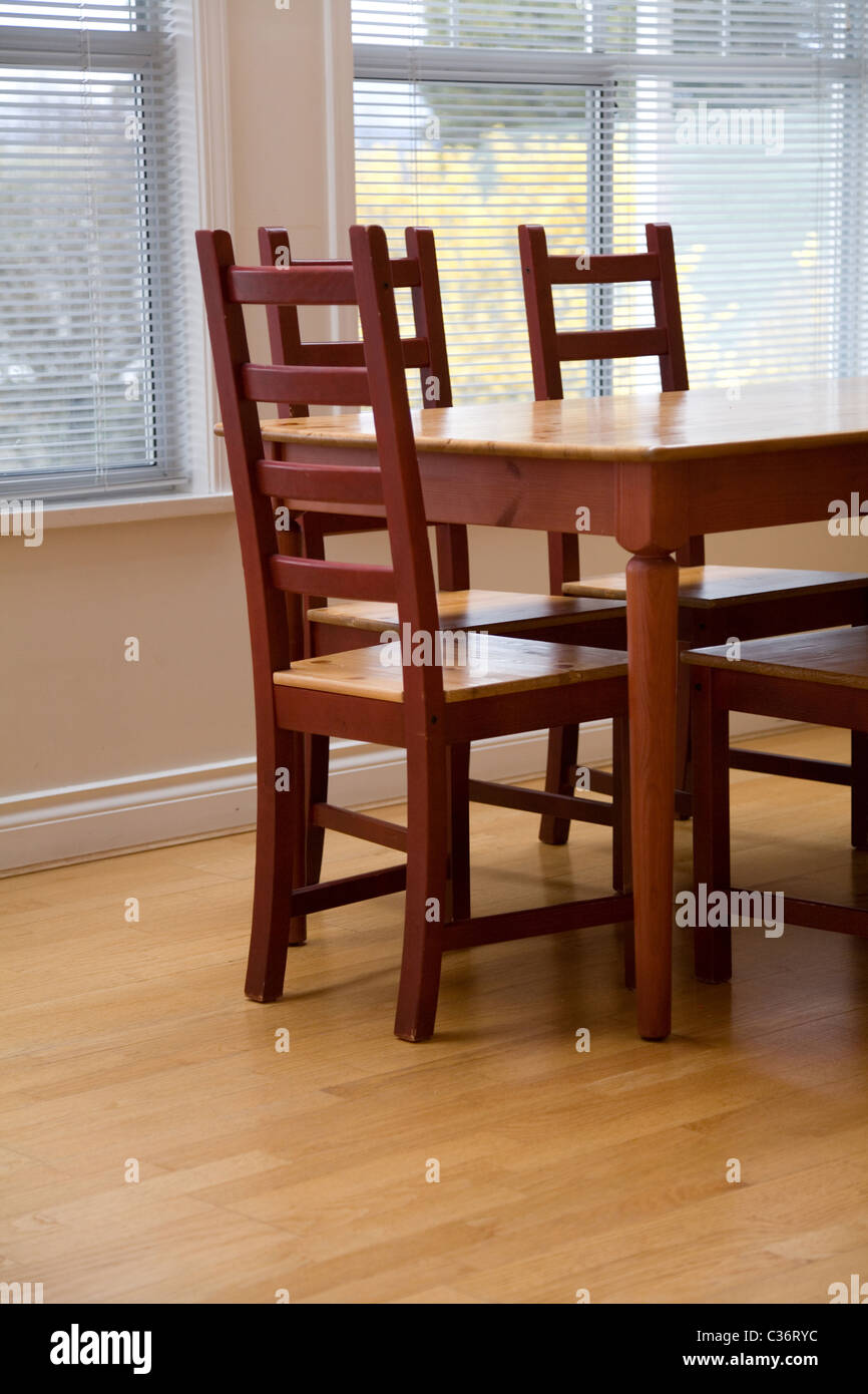 dining room and dining table for background Stock Photo - Alamy