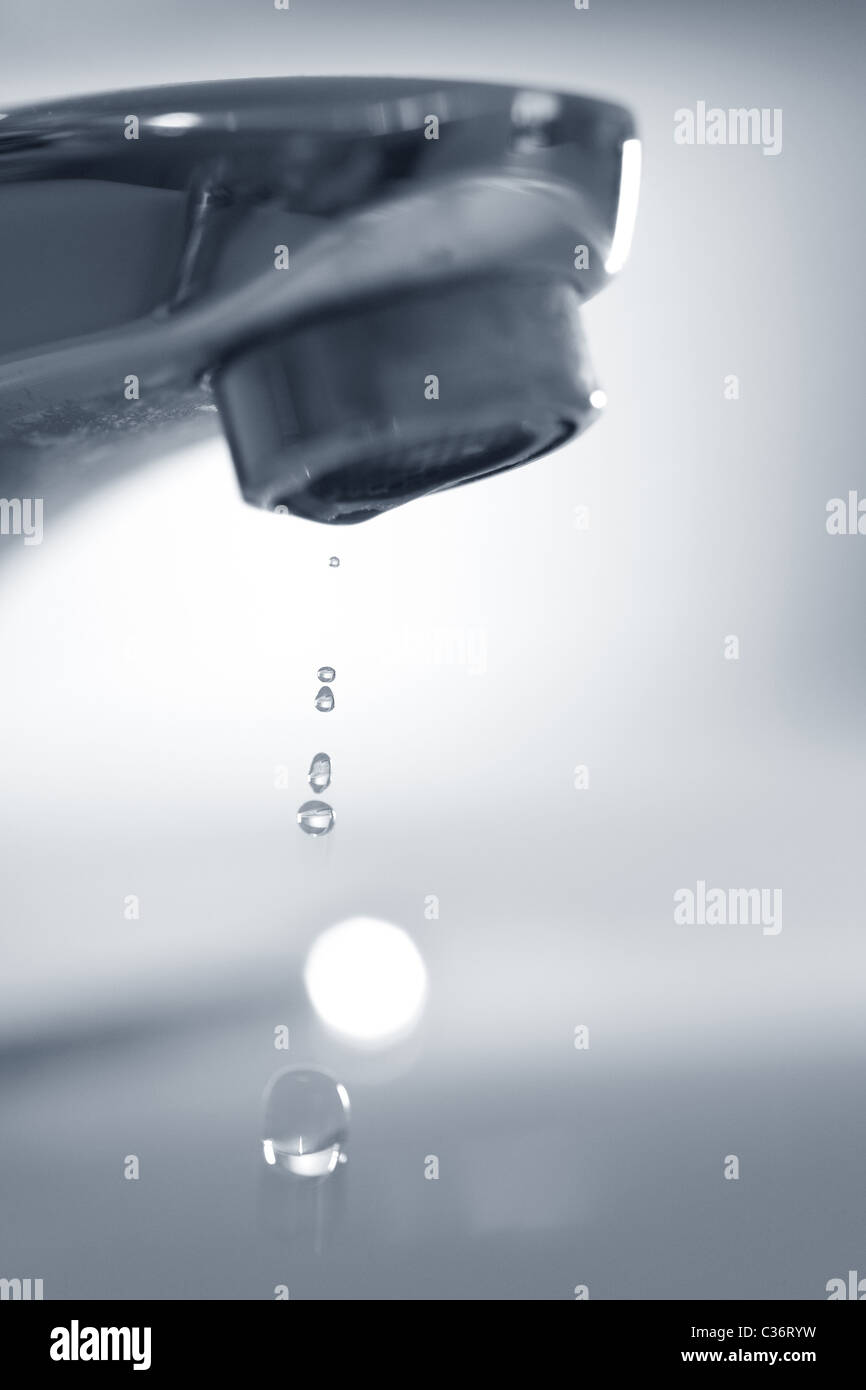 Tap water drop hi-res stock photography and images - Alamy