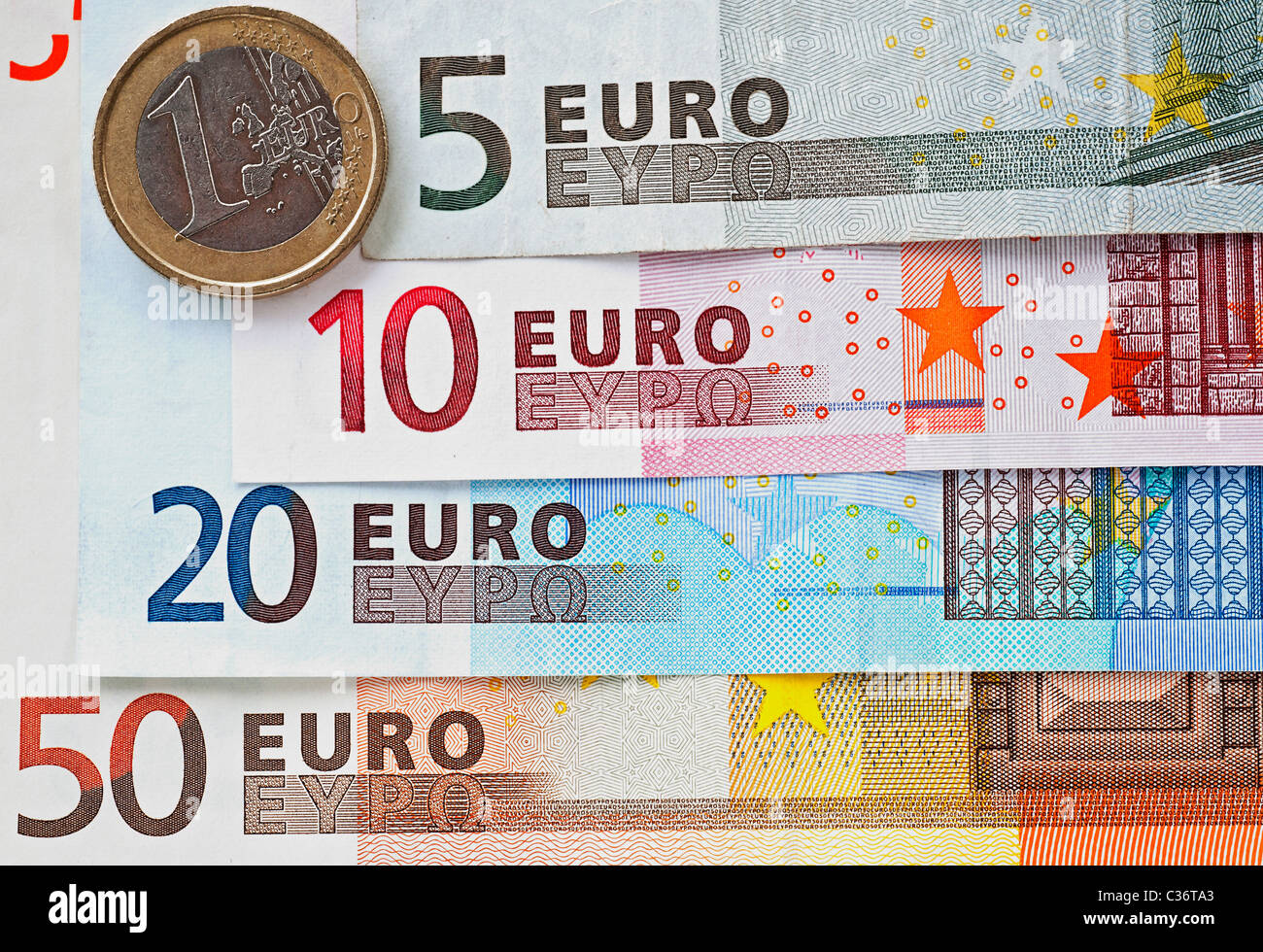 Banking euros hi-res stock photography and images - Alamy